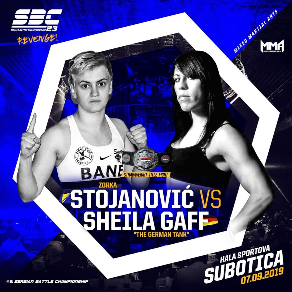 MMA Frankfurt - Offenbach - Sheila Gaff kämpft bei SBC um...